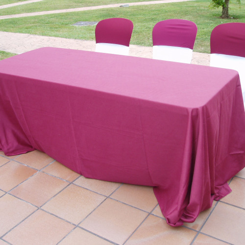 Mantel rectangular - Mastersilla : Alquiler sillas y mesas